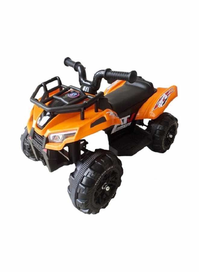 Battery Operated Ride On Adventure Bike - Yellow And black
