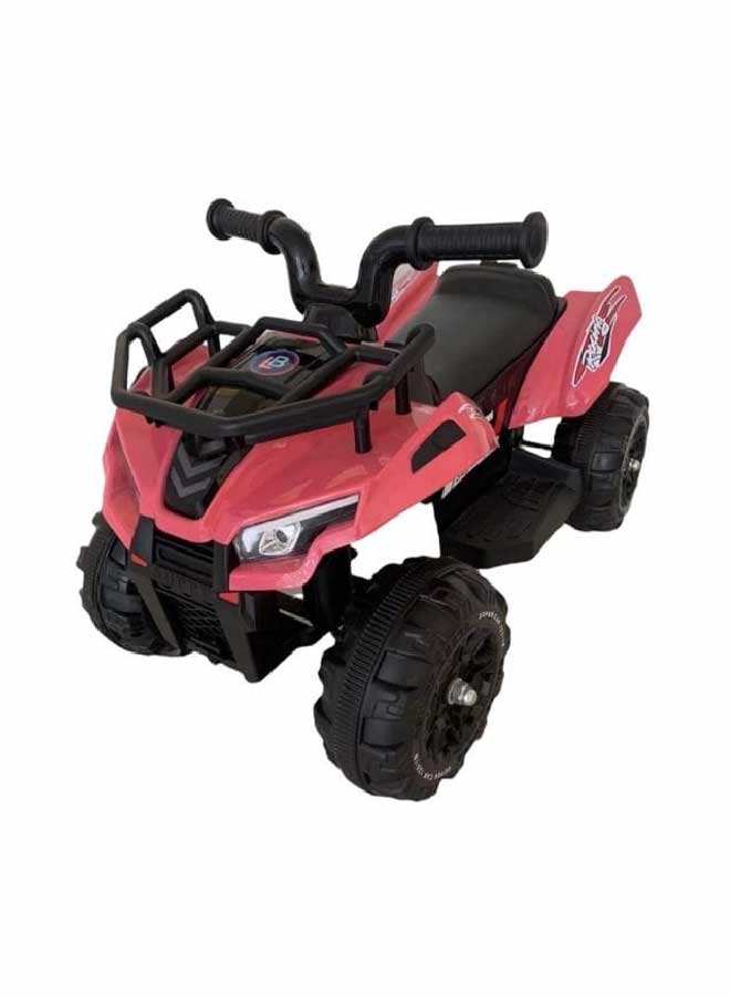 Battery Operated Ride On Adventure Bike - Pink And black