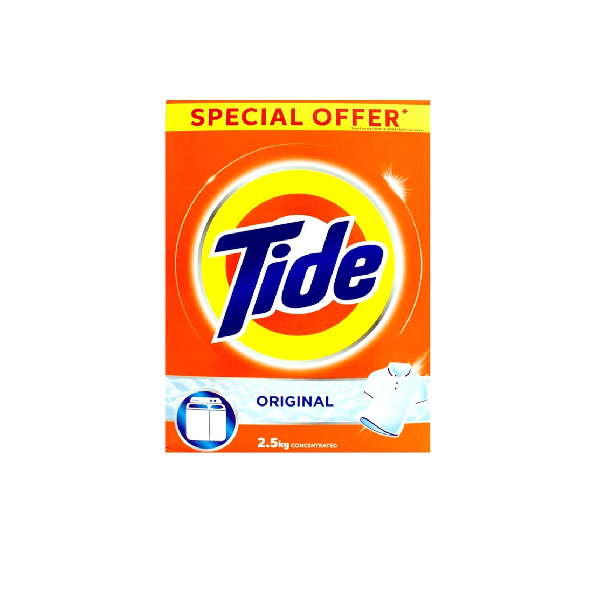 Tide Orginal Washing Powder 2.5 KG