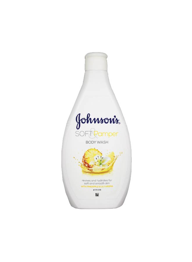 Johnson's Soft & Pamper Bodywash 400ml